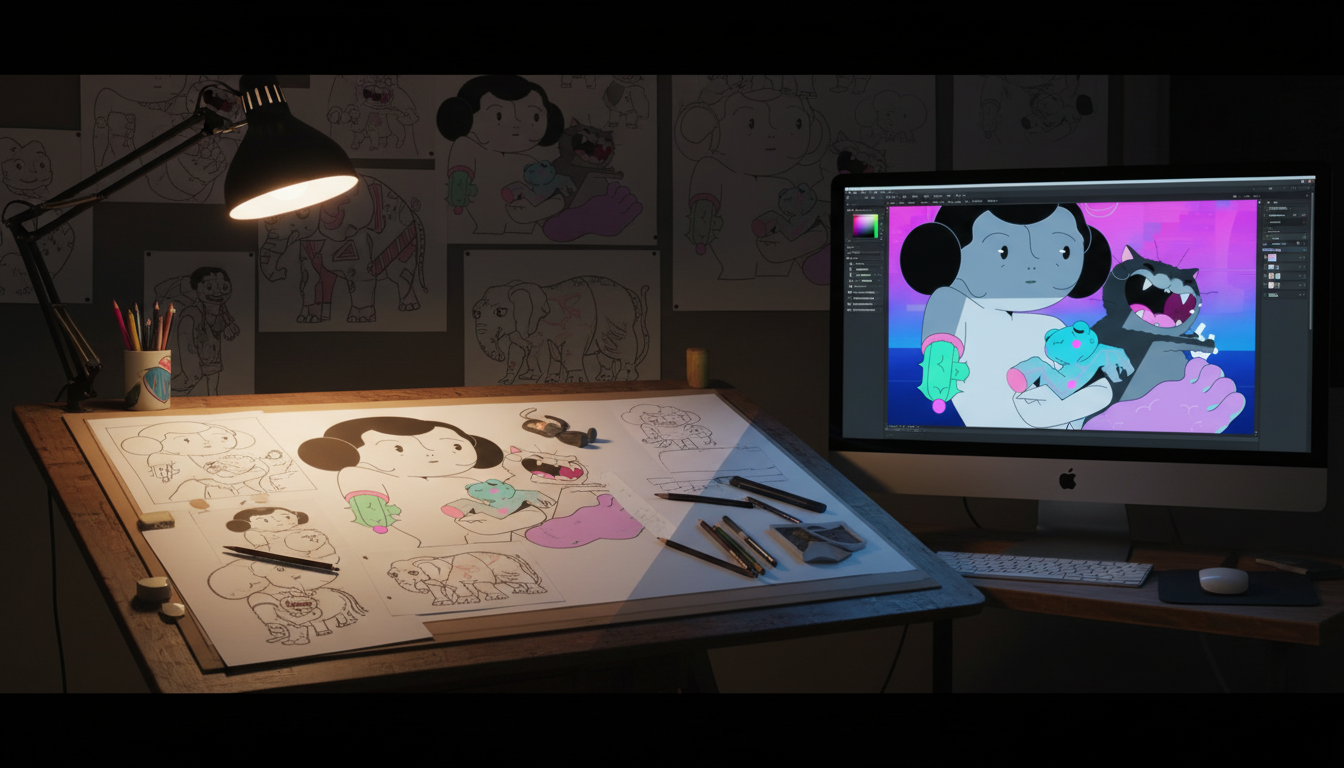 Cartooniconen verenigen zich tegen de opkomst van AI-kunst | UP-TO-DATE ...