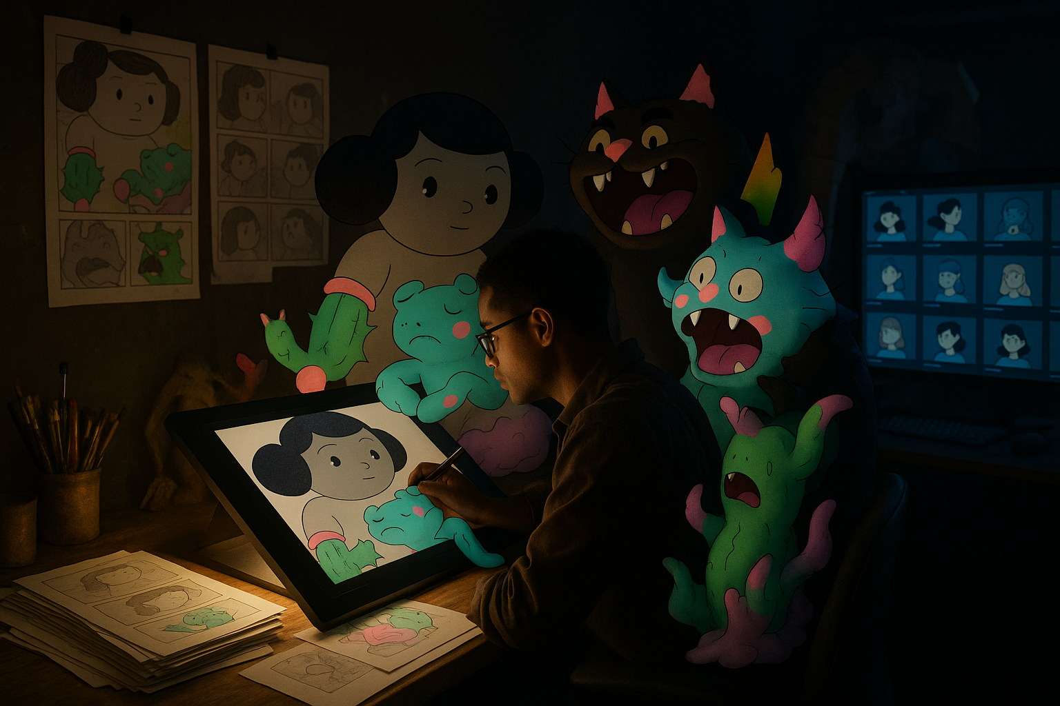 Cartooniconen verenigen zich tegen de opkomst van AI-kunst | UP-TO-DATE ...